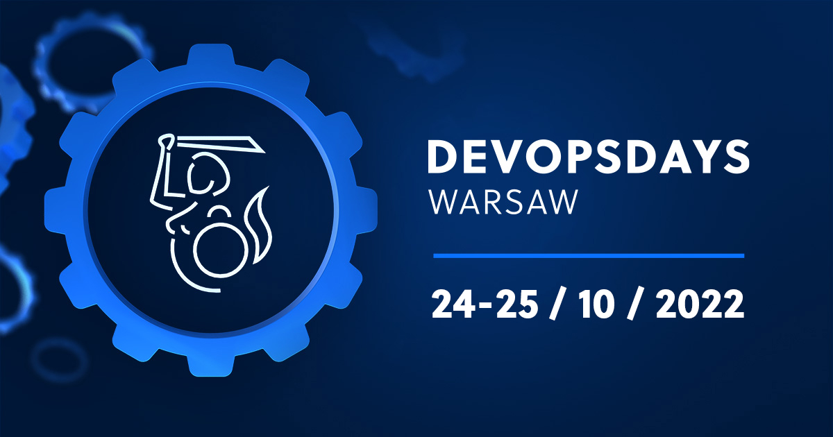DevopsDays 2022 – The largest DevOps conference in Poland DevopsDays 2022 – The largest DevOps conference in Poland